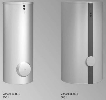 Podgrzewacz Viessmann Vitocell 300-B - typ: EVBA-A - 300 L / 500 L ...